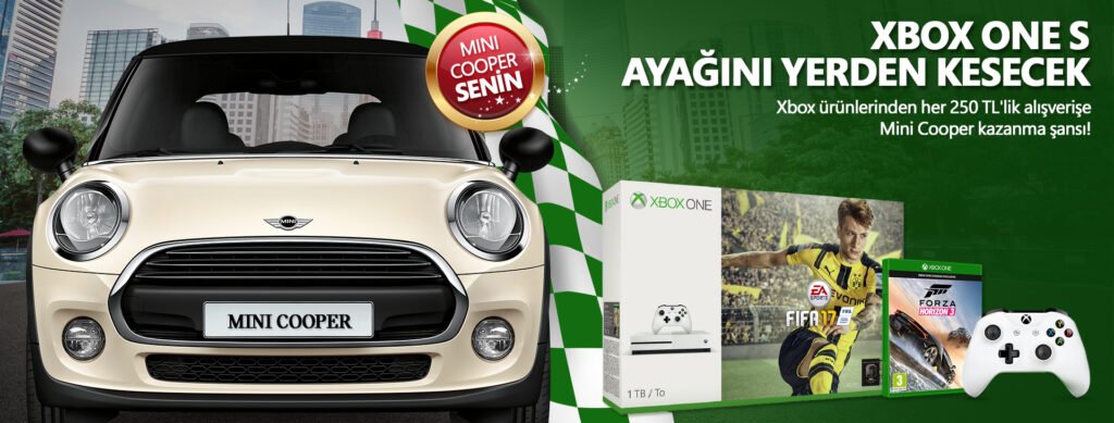 Xbox alışverişine Mini Cooper kazanma fırsatı – The Brand Age